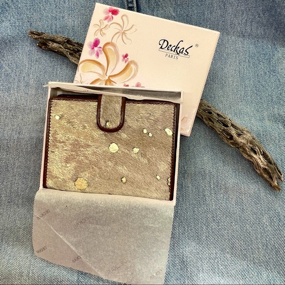 Deckas Paris | Bags | Vintage Deckas Of Paris Walletsnew In Original ...